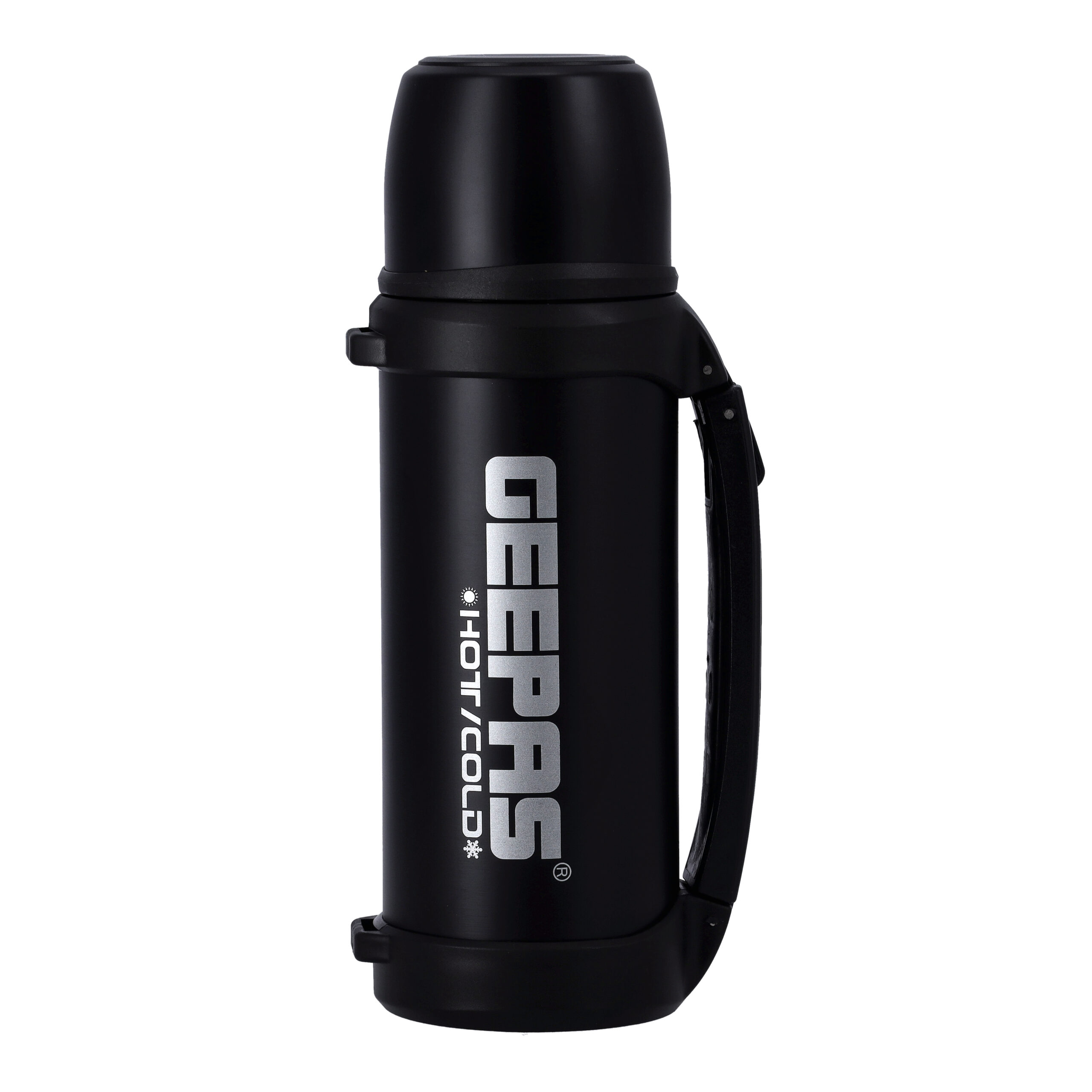 Geepas GSVB4111 Vacuum Flask, 1.5L - Stainless Steel Vacuum Bottle Keep ...