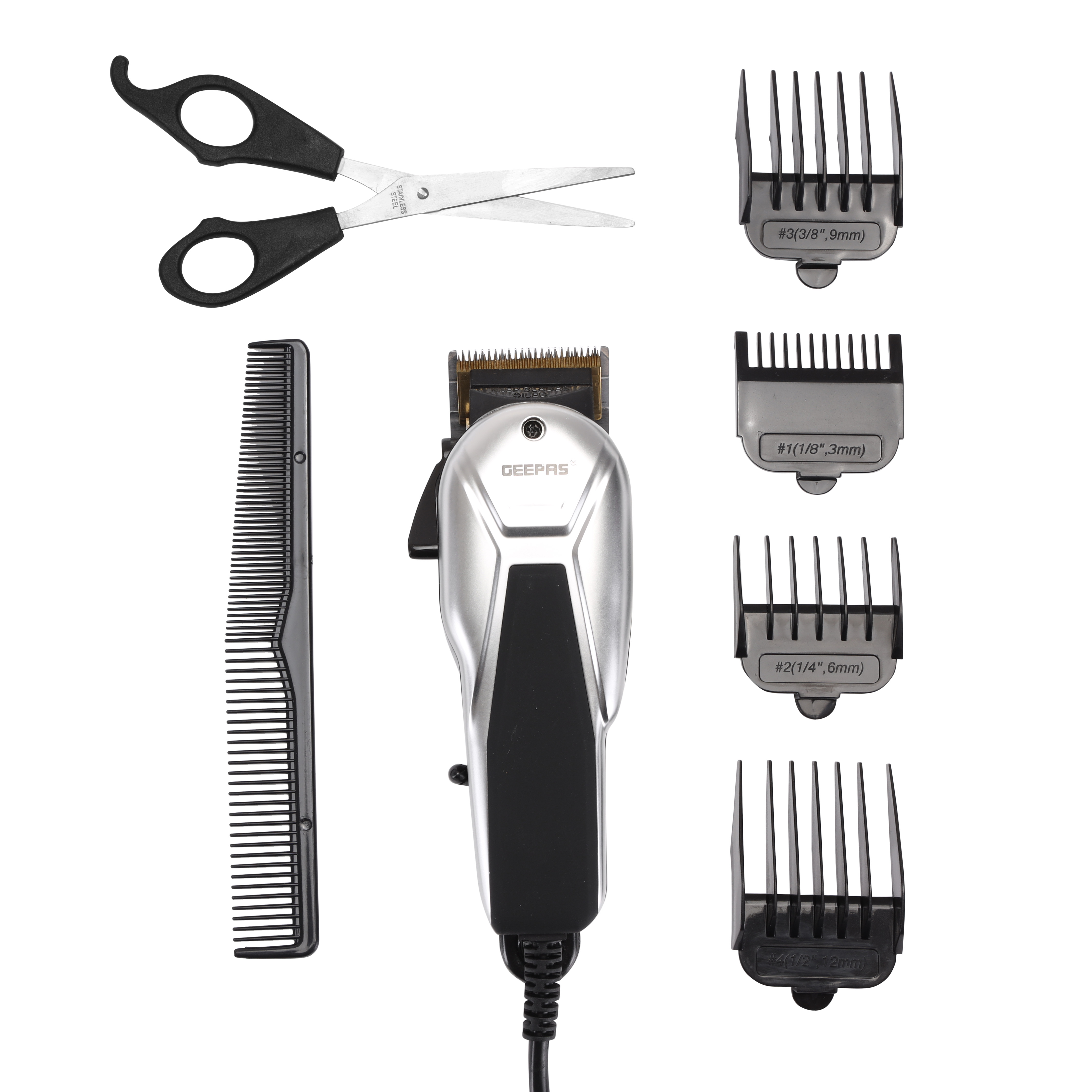 Order Geepas Powerful Magnetic Power Professional Hair Clipper GTR8658 ...