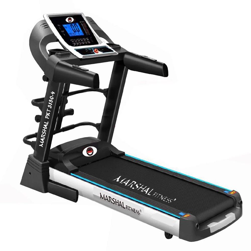 Order Marshal Fitness heavy duty auto incline 4 way treadmill with ...
