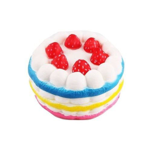 Beauenty Rainbow Strawberry Cake Slow Rising Squishy Toy | Jomla.ae