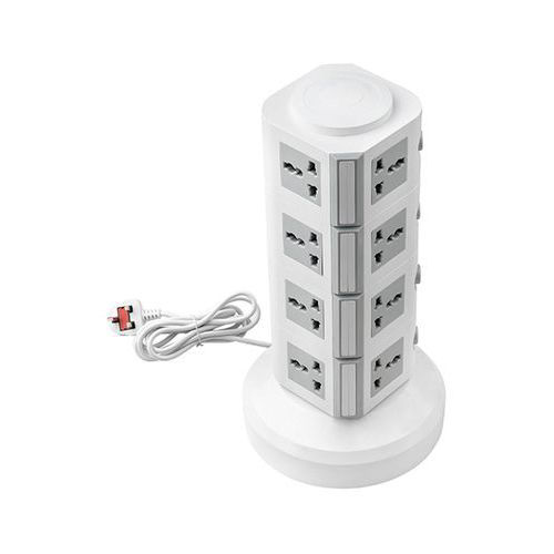 Generic 4 Layer Multi Pin Vertical Power Extension Socket | Jomla.ae