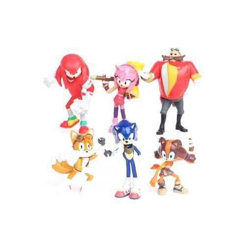 Beauenty 6 Piece Sonic The Hedgehog Figure Set | Jomla.ae