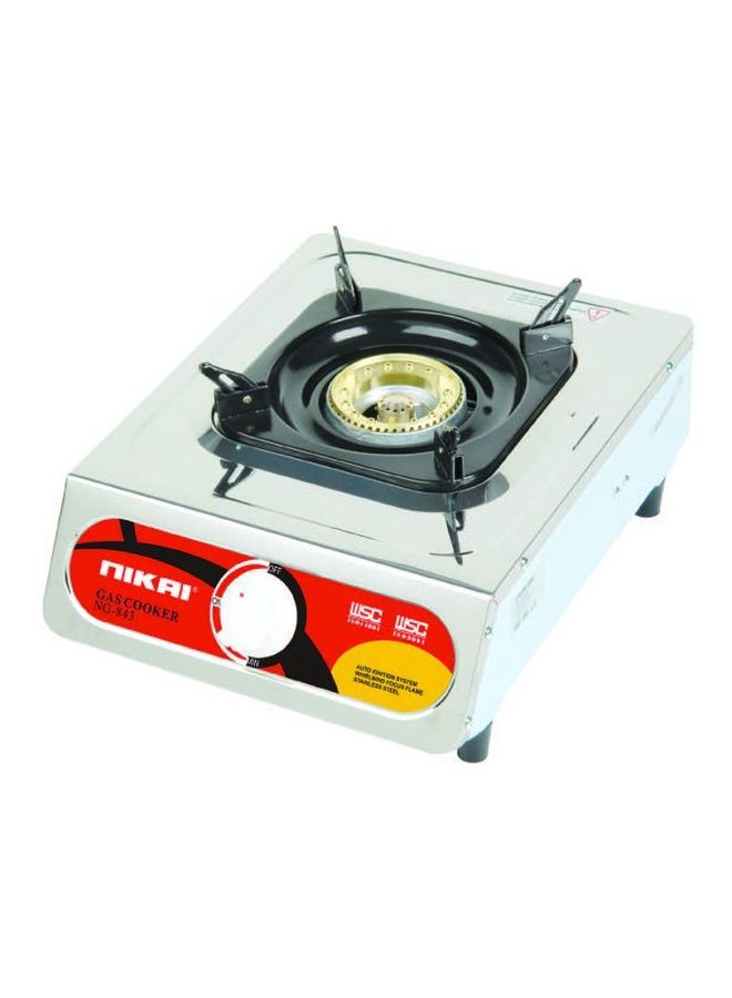 Order NIKAI Single Burner Gas Cooker NG843 White Now! | Jomla.ae