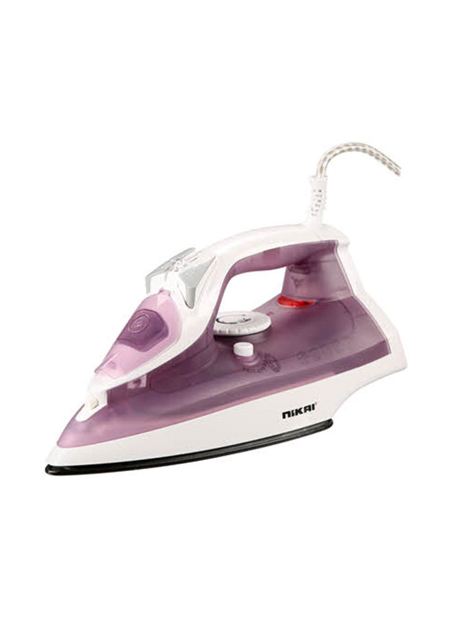 Order NIKAI Steam Iron 2000 W NSI602CS Purple/White Now! | Jomla.ae