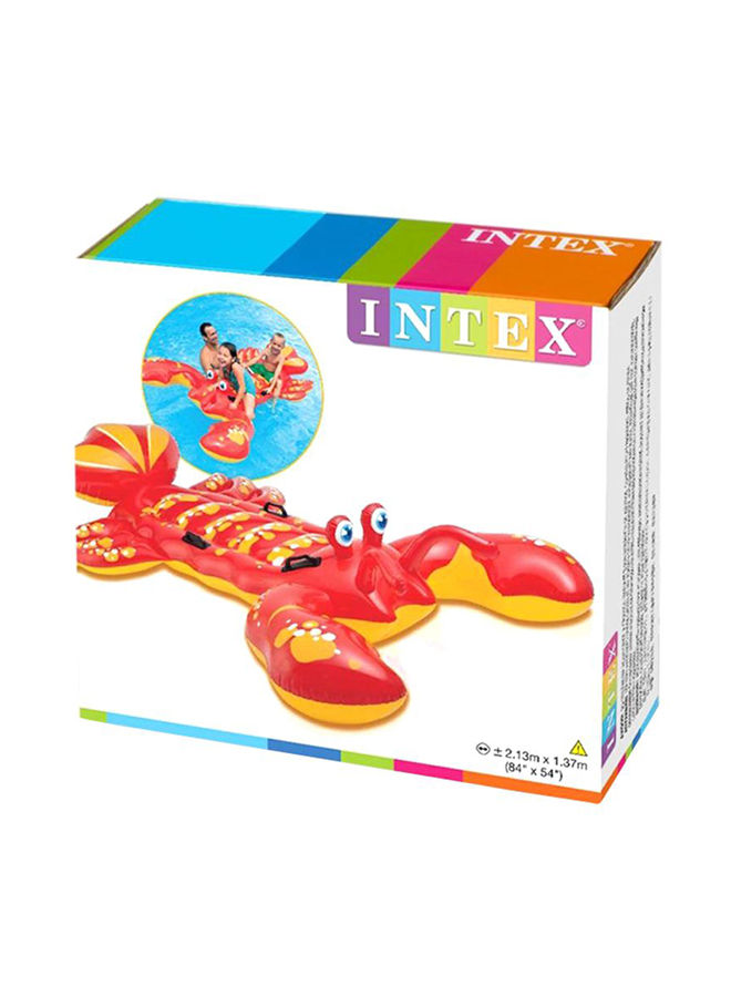 Order INTEX Lobster Ride On Pool Float 2.13x1.37meter Now! | Jomla.ae