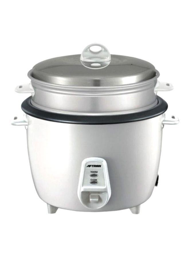 Order AFTRON Rice Cooker 0.6 l 350 W AFRC0600N Silver/Black Now! | Jomla.ae