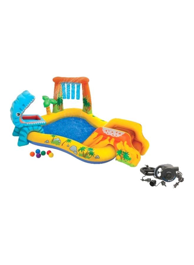 Order INTEX Dinosaur Play Centre Inflatable Pool With Air Pump 2.49x1 ...