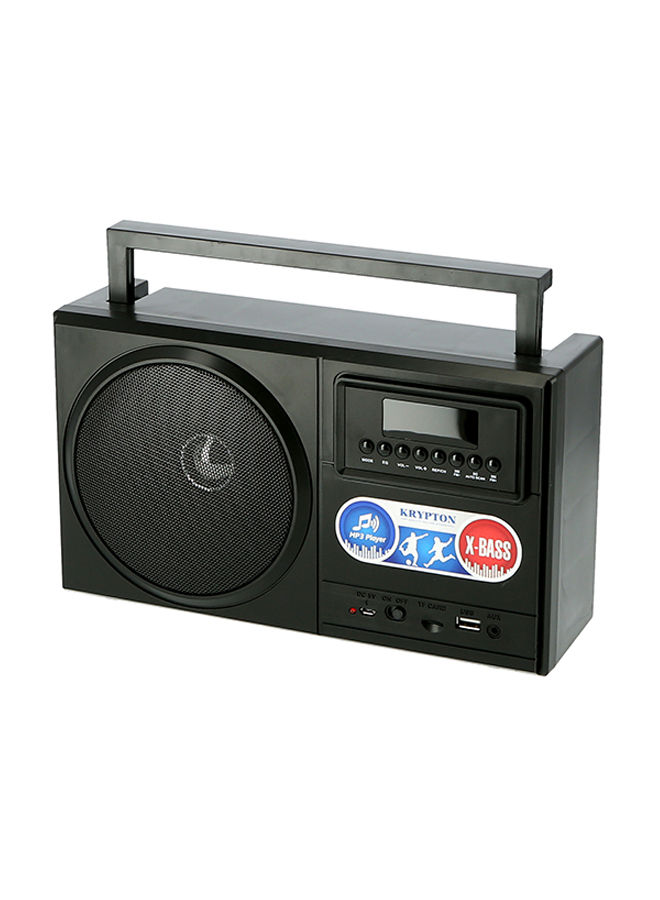 Order Krypton Rechargeable Radio KNR5368 black Now! | Jomla.ae