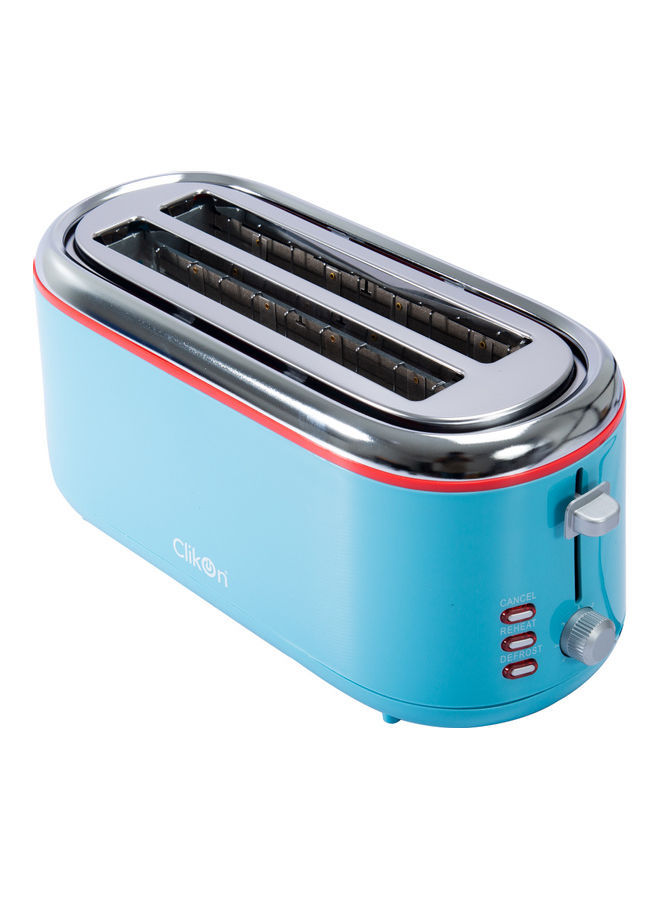 Order ClikOn 4 Slice Bread Toaster 1330 W CK2432 Blue Now! | Jomla.ae