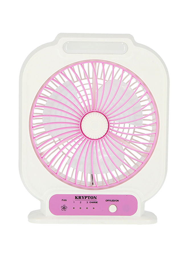 Order Krypton 8 inch Rechargeable Powerful Table Fan With LED Night ...
