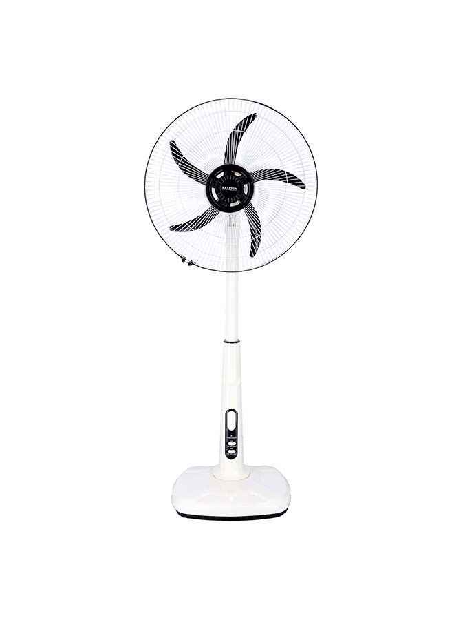 Order Krypton Stand Fan With Light 6 kg 38 W KNF6245 White Now! | Jomla.ae
