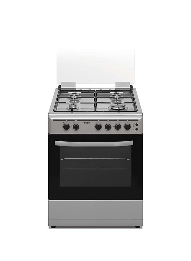 NOBEL Gas Cooker NGC7406 Silver | Jomla.ae