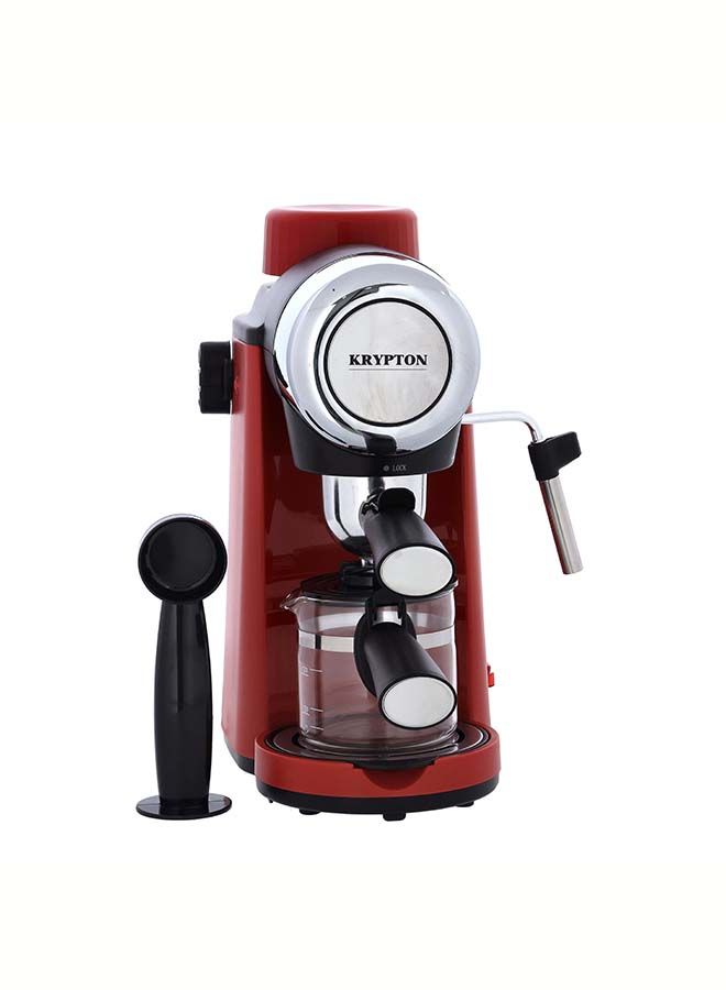 Krypton Espresso Coffee Machine 0.24 l 800 kW KNCM6319 Red | Jomla.ae