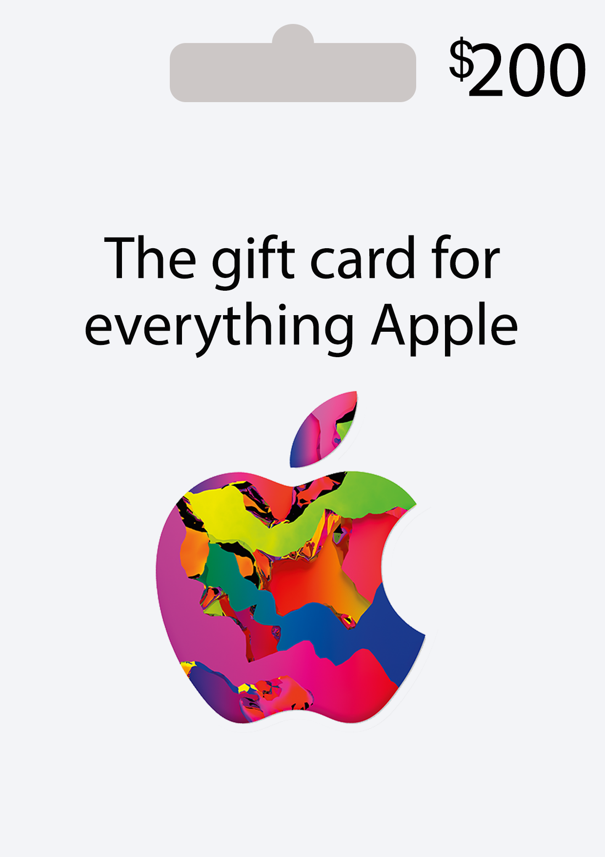 اطلب بطاقة هدايا أبل ستور أمريكي Apple Card US $ 200 | Jomla.ae