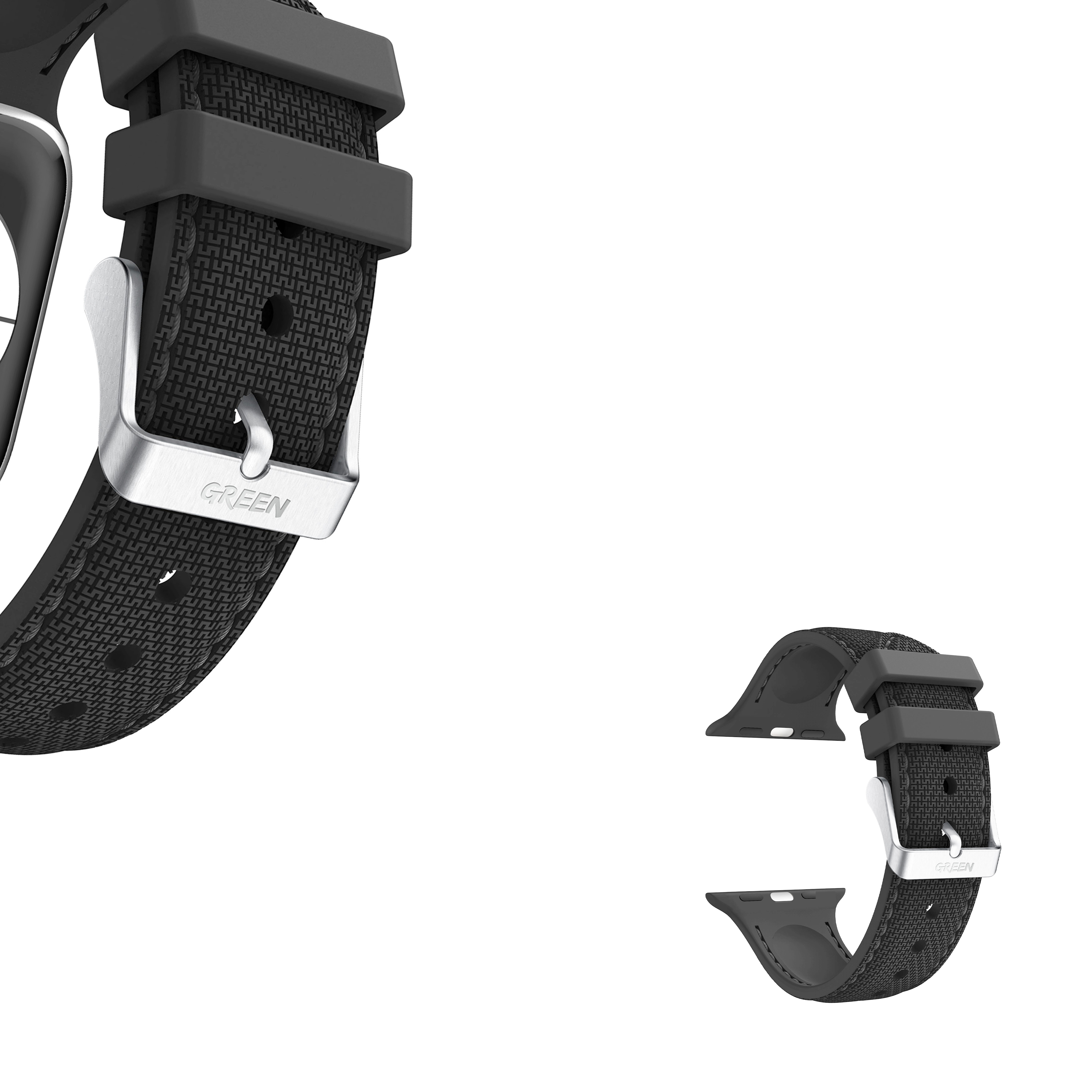 Order Green Lion Green Elite Silicone with Style Strap for Apple Watch ...