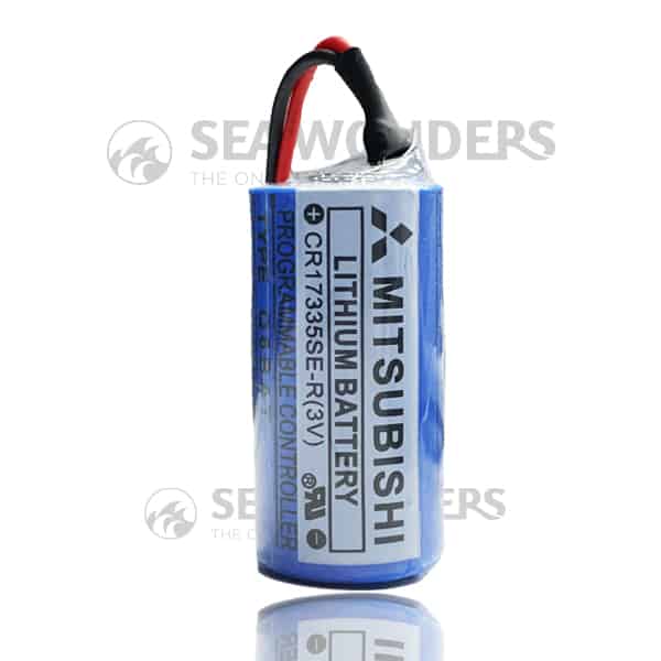 Order MITSUBISHI CR17335SE-R 3V LITHIUM BATTERY WITH PLUG Now! | Jomla.ae