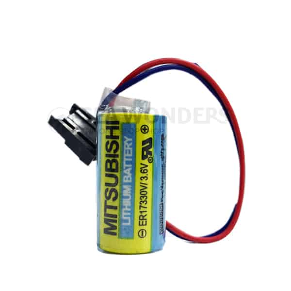 Order MITSUBISHI ER17330V 3.6V LITHIUM BATTERY WITH WIRE Now! | Jomla.ae