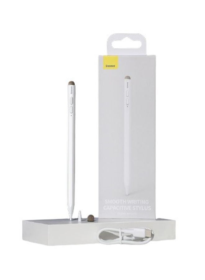 Baseus Universal Smooth Writing Stylus Pen White | Jomla.ae