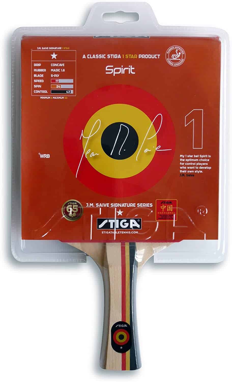 Order Stiga Spirit 1Star Table Tennis Bat Now! | Jomla.ae
