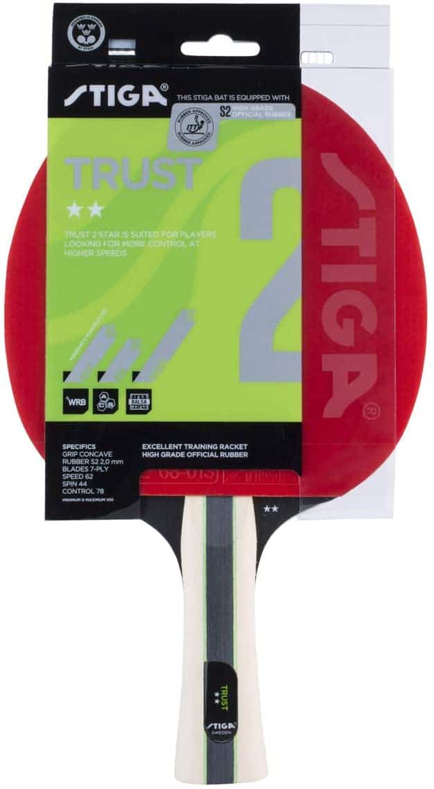 Order Stiga Trust 2 Star Table Tennis Bat Now! | Jomla.ae