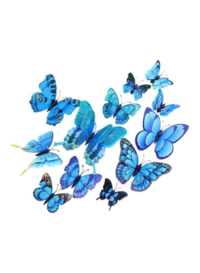 Cool Baby 12-Piece 3D Butterfly Wings Stickers | Jomla.ae