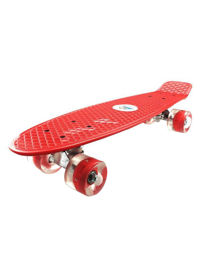 Order Generic Fish Shape Flash Wheels Skateboard With Carrying Bag And ...