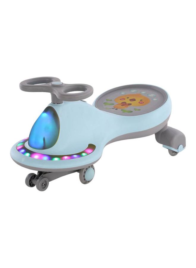 Cool Baby Sturdy Swing Twist Wiggle Ride-On Car With LED Lights And Non ...