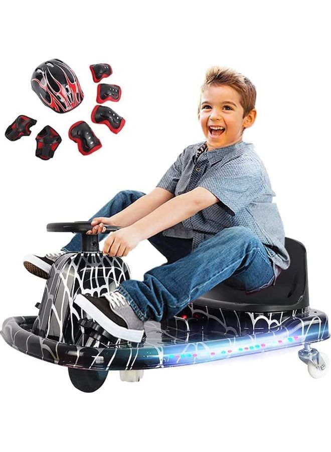 Cool Baby Drifting Electric Crazy Car With LED Light for Kids | Jomla.ae