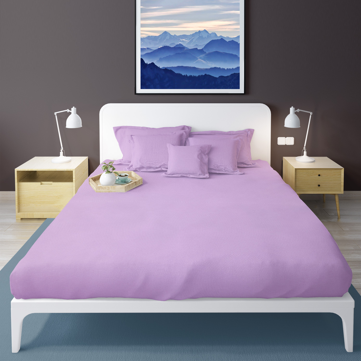 Order PARRY LIFE Fitted Sheet - SINGLE FITTED SHEET with 2 Pillow Cover ...