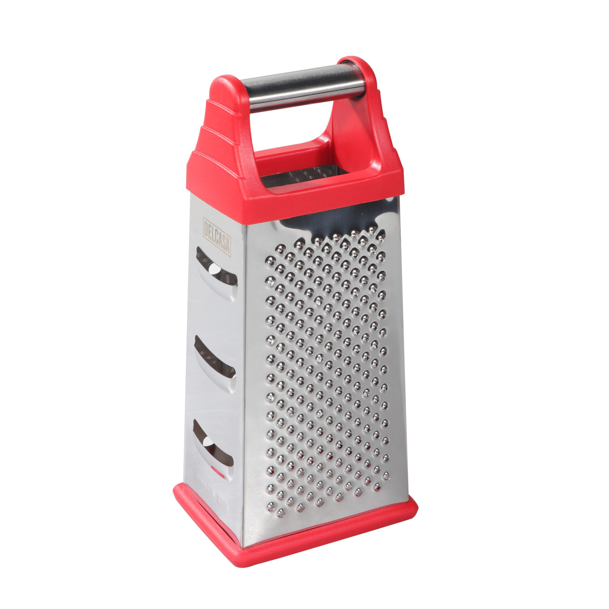 Delcasa 9" Four-Sided Grater - Stainless Steel Multi-Function Shredder ...