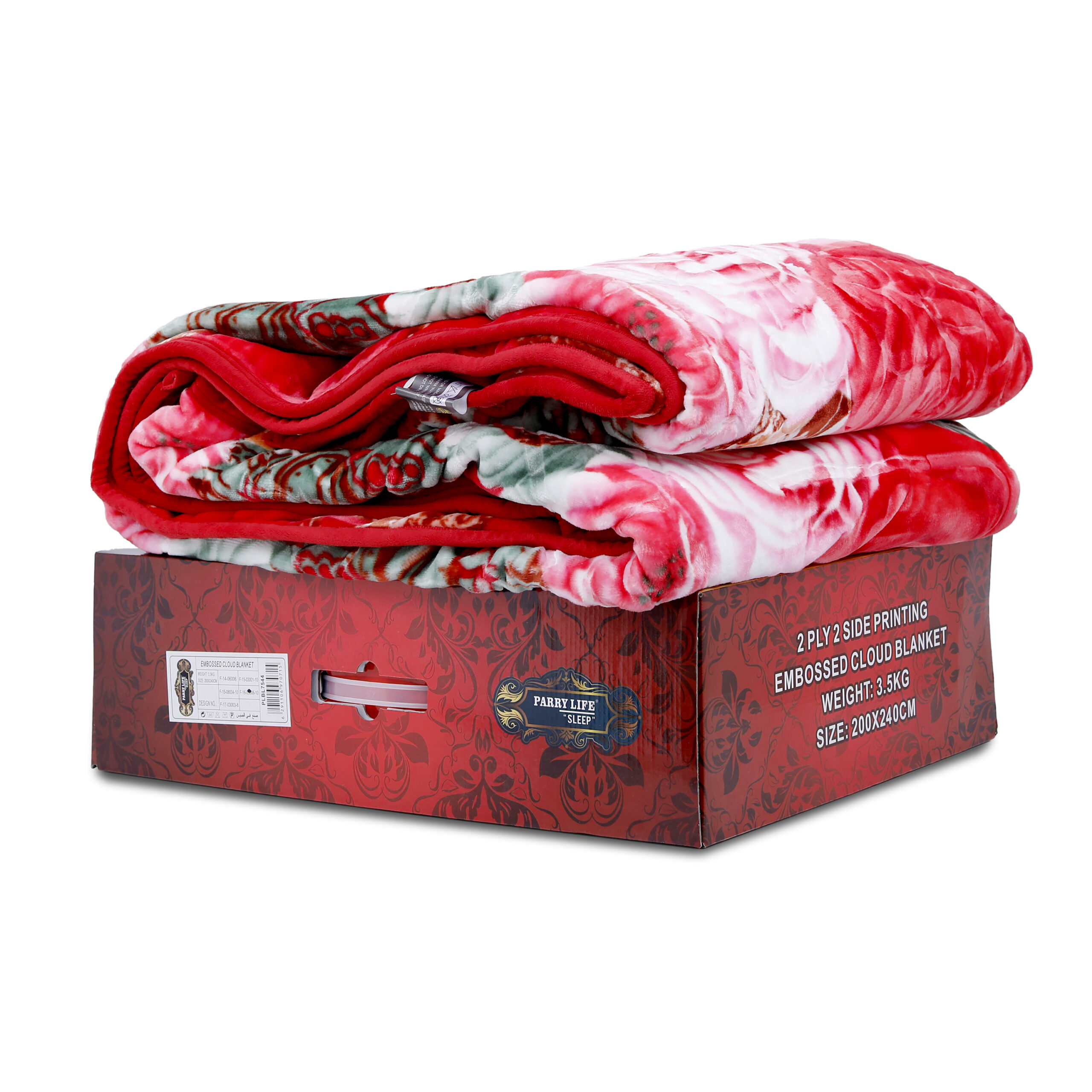 PARRY LIFE Blanket, 2 PLY 2 SideCloud Blanket - for Bedroom Sofa Couch ...