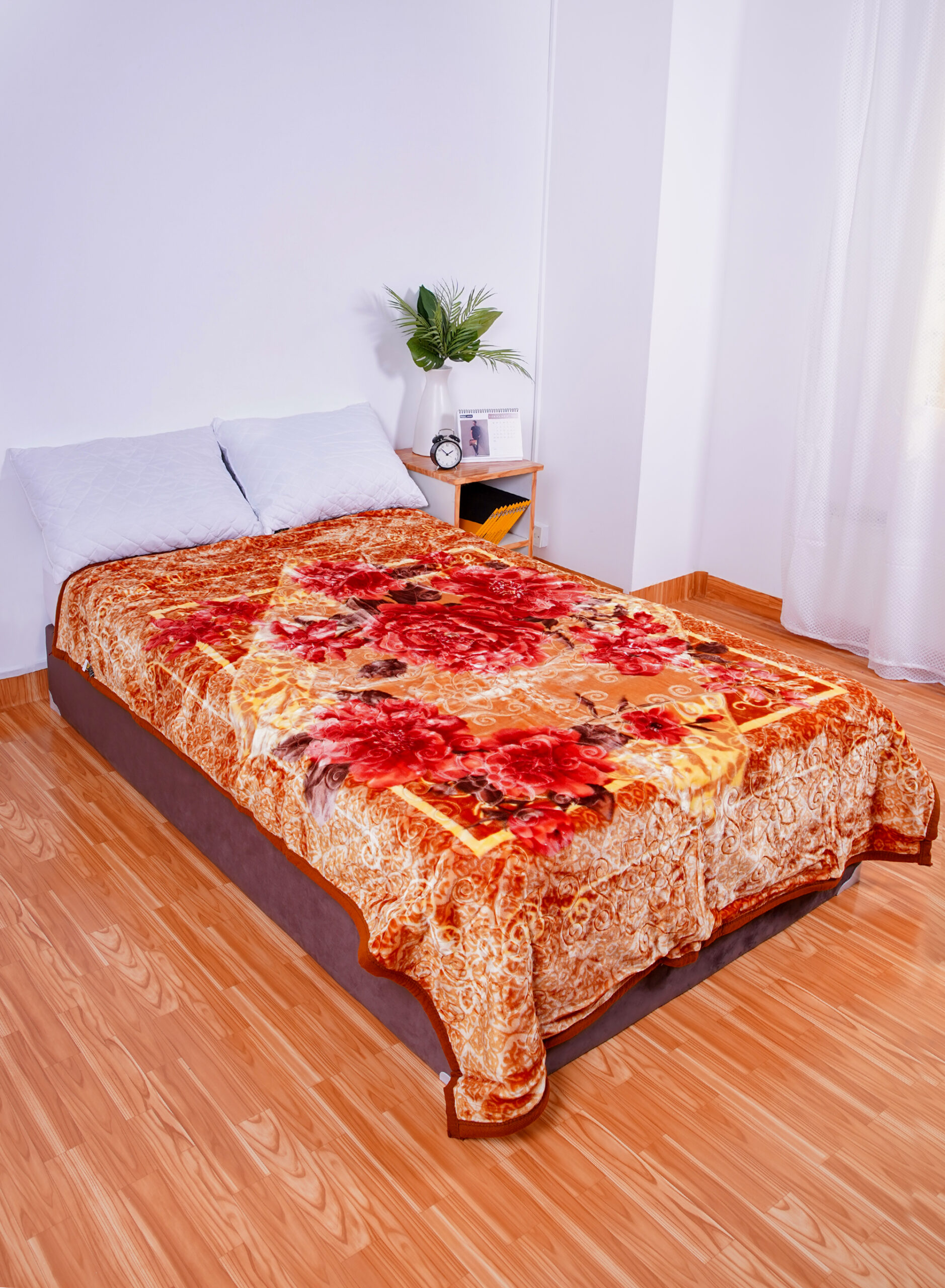 PARRY LIFE PLBL7025RE Spinacho Single Ply Embossed Blanket 160X220 ...