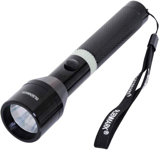 Olsenmark Rechargeable Led Flashlight - Cree-Led - High Capacity Ni-Cd ...