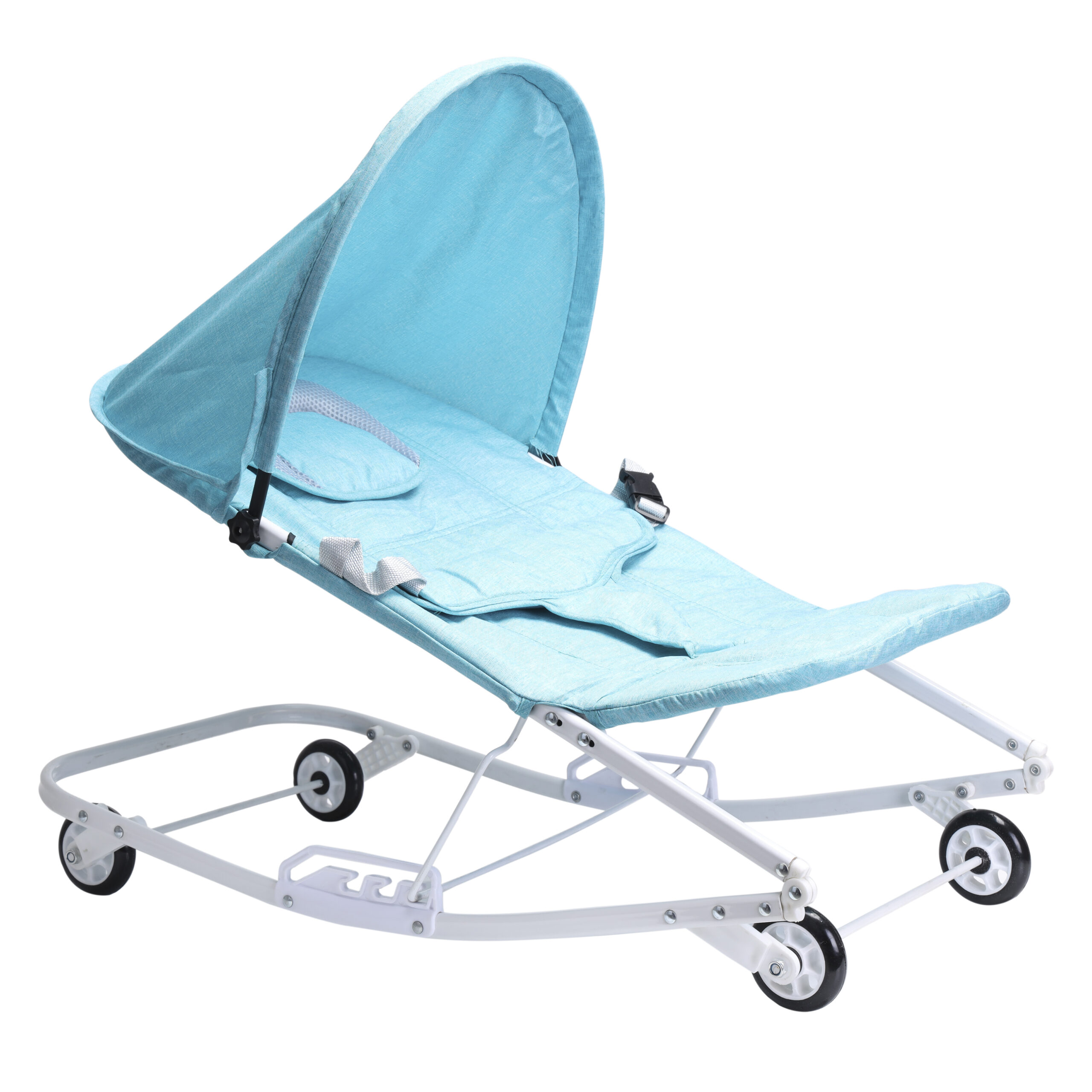 Baby Plus Baby Rocker - Baby Rocking Chair - Canopy - Safety Harness ...