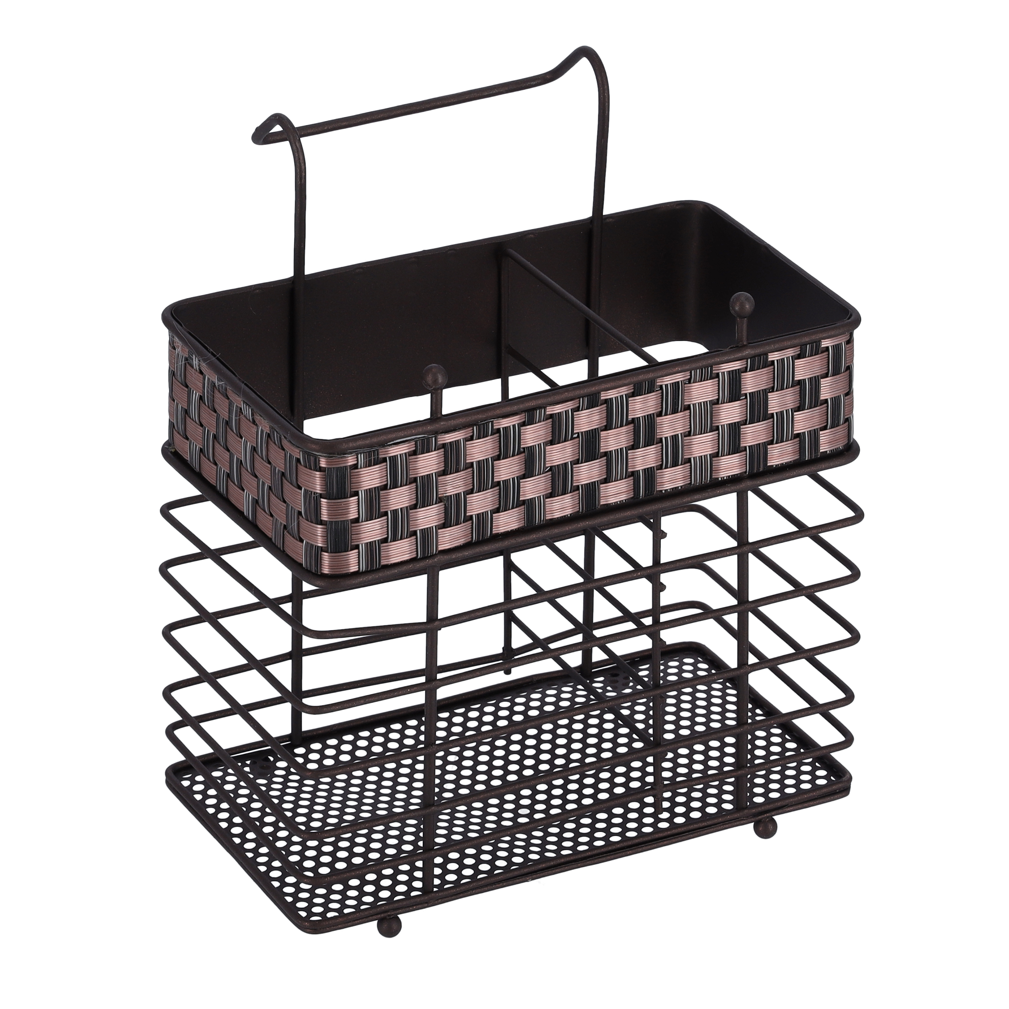 Delcasa Square Shape Cutlery Rack - Portable Lightweight Utensil ...