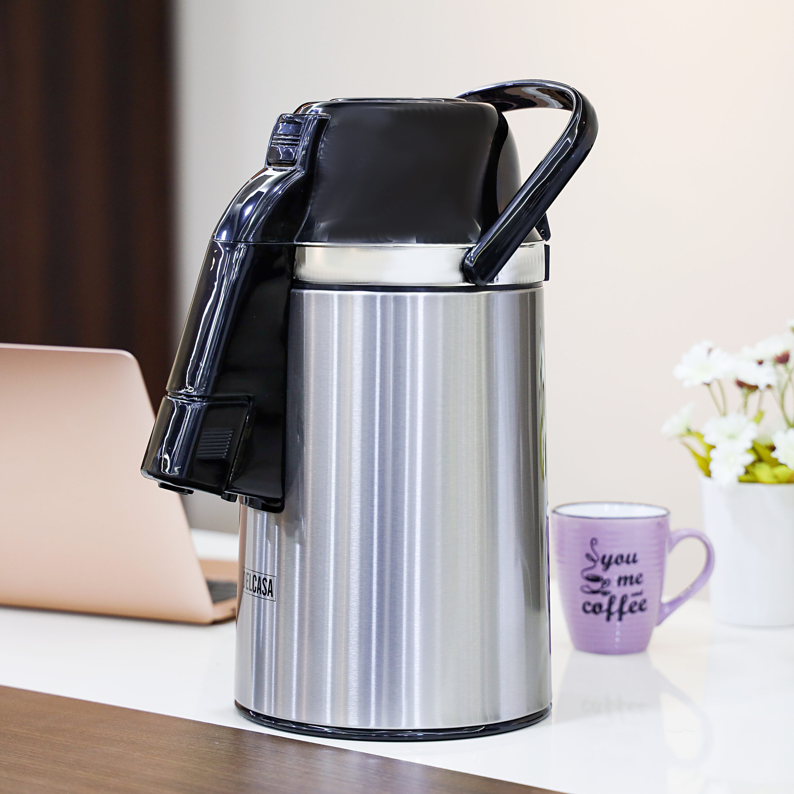 اطلب ترمس (حافظة حرارة) بسعة 3 لتر Thermos Flask With Double Wall ...
