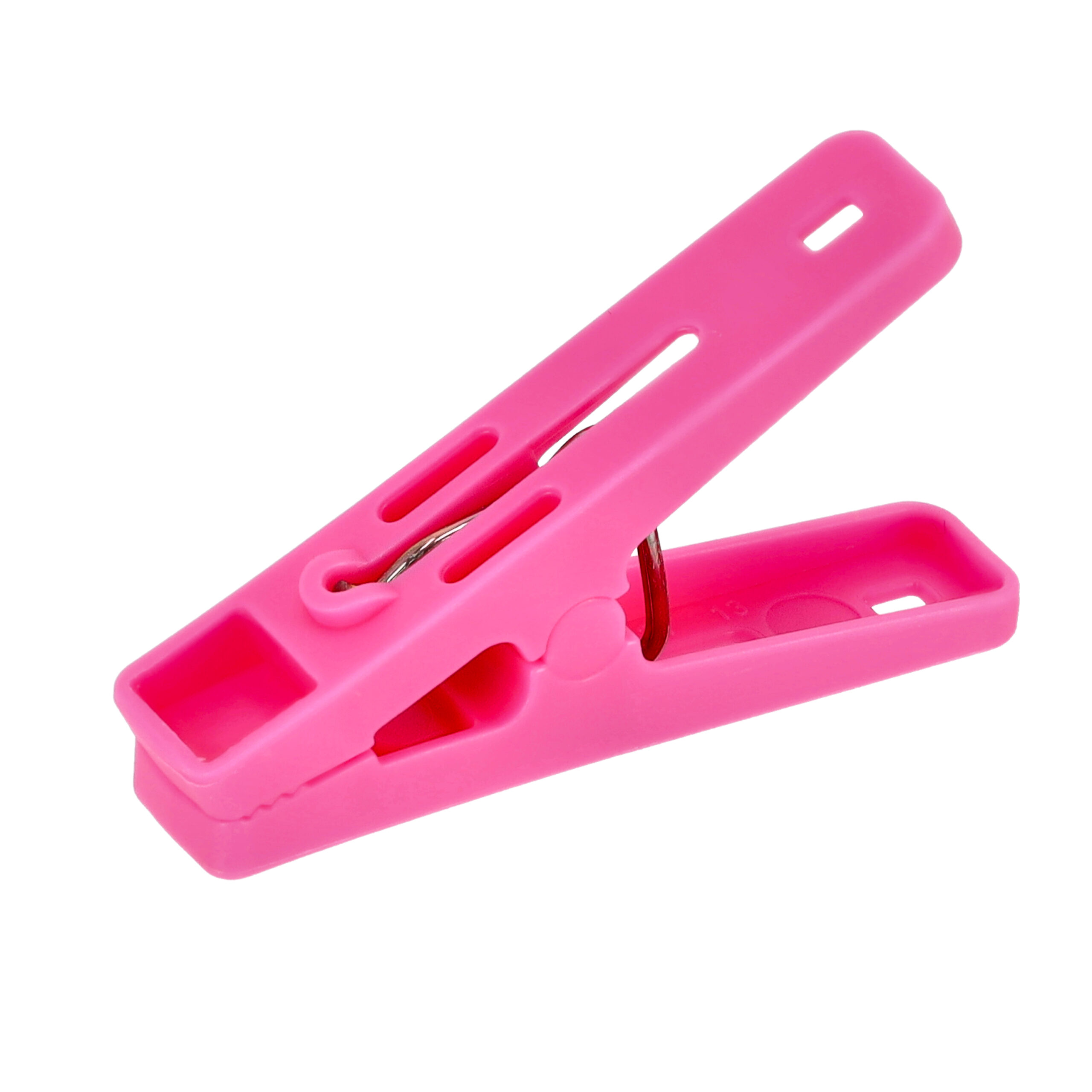 Delcasa 20Pcs Plastic Cloth Clip Reusable Laundry Clips DC2023 Clips with Springs Attractive Clothes Drying Line Pegs for all Types of Cloths Jomla.ae