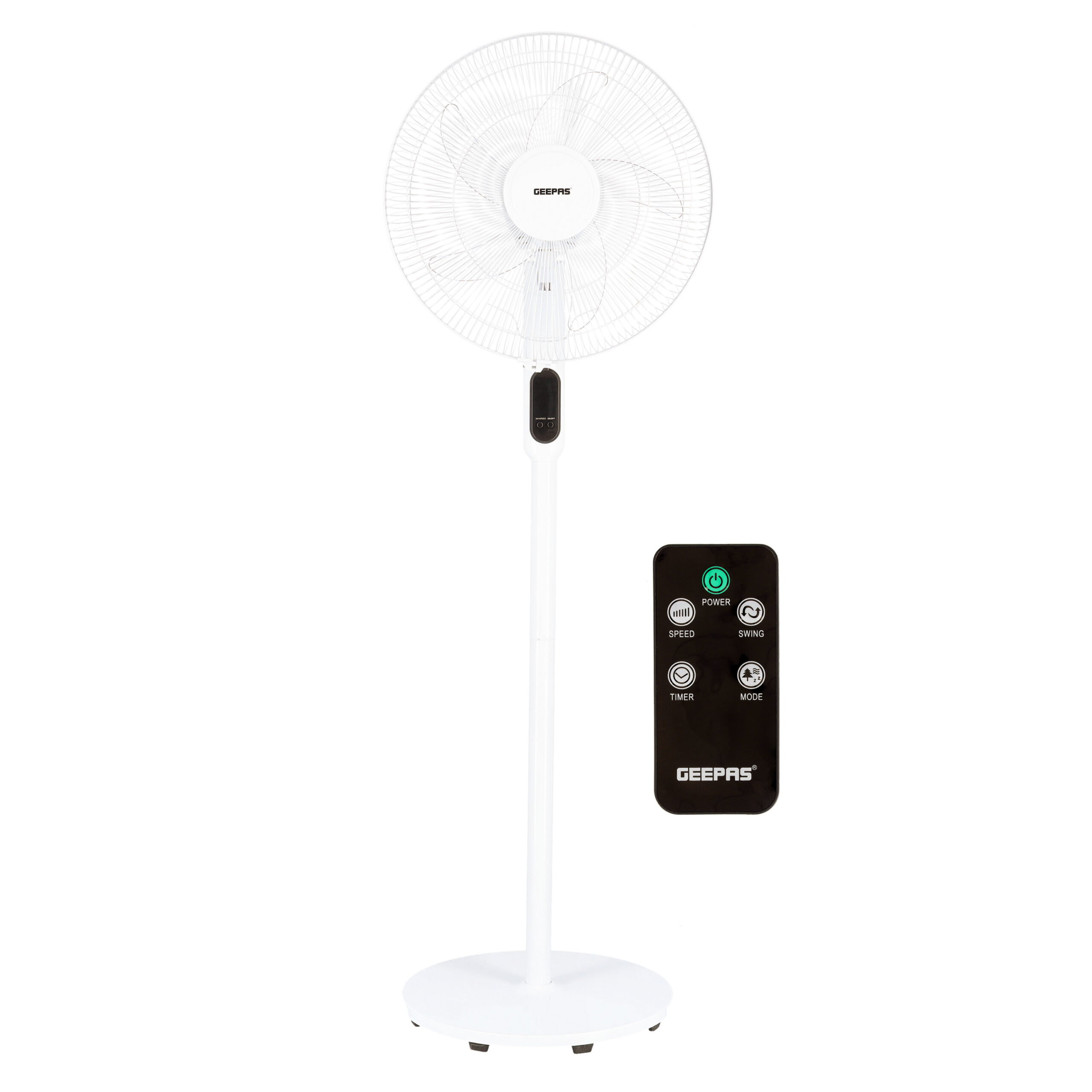 Geepas Smart Stand Fan, WI-FI and Bluetooth, Oscillation, GF21159 - 9 ...