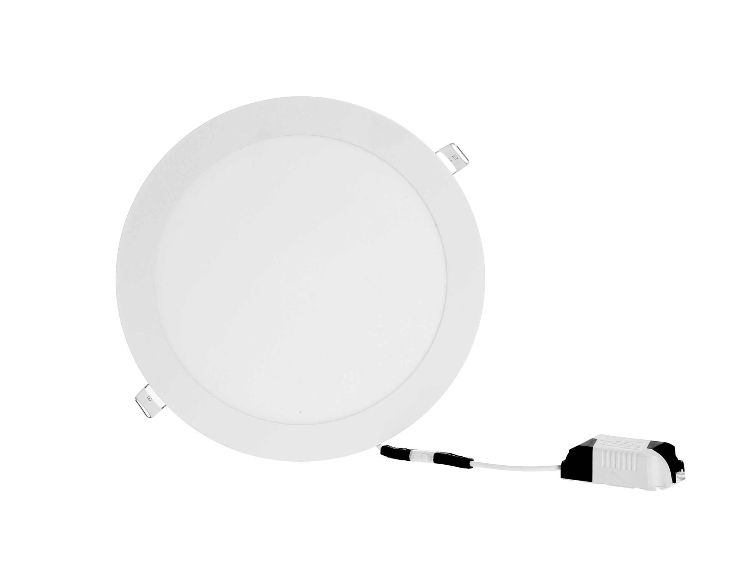 Krypton 9W Slim Round Led Panel Light, Round Cool Day White Led Surface ...