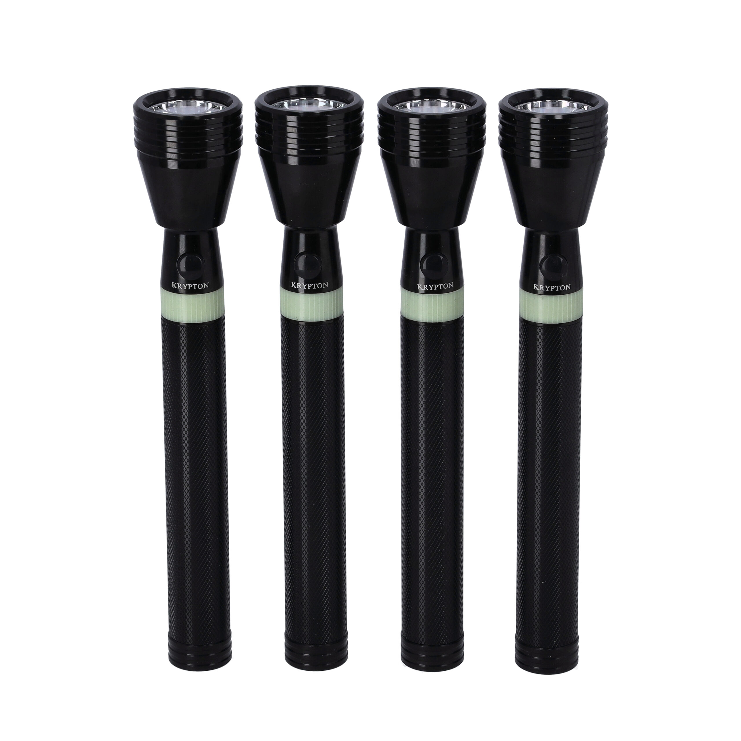 Krypton 4Pc Rechargeable LED Flashlight Set –CREE LED TorchKNFL5404 ...