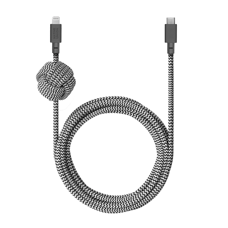Order Native Union NIGHT USB-C to LIGHTNING Cable 10Ft - Braided Nylon ...