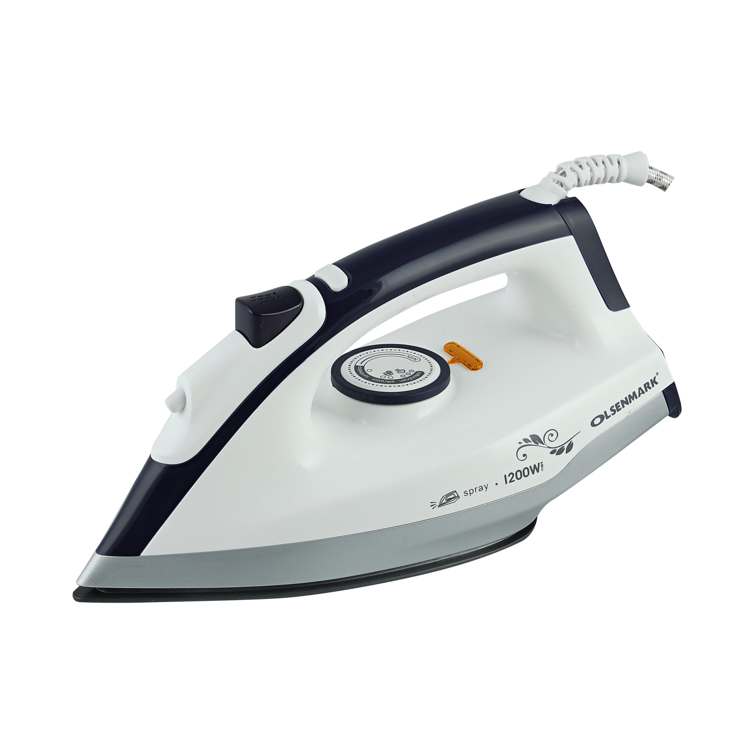 Olsenmark Automatic Dry Iron - Spray Function - Non-Stick Teflon Sole ...