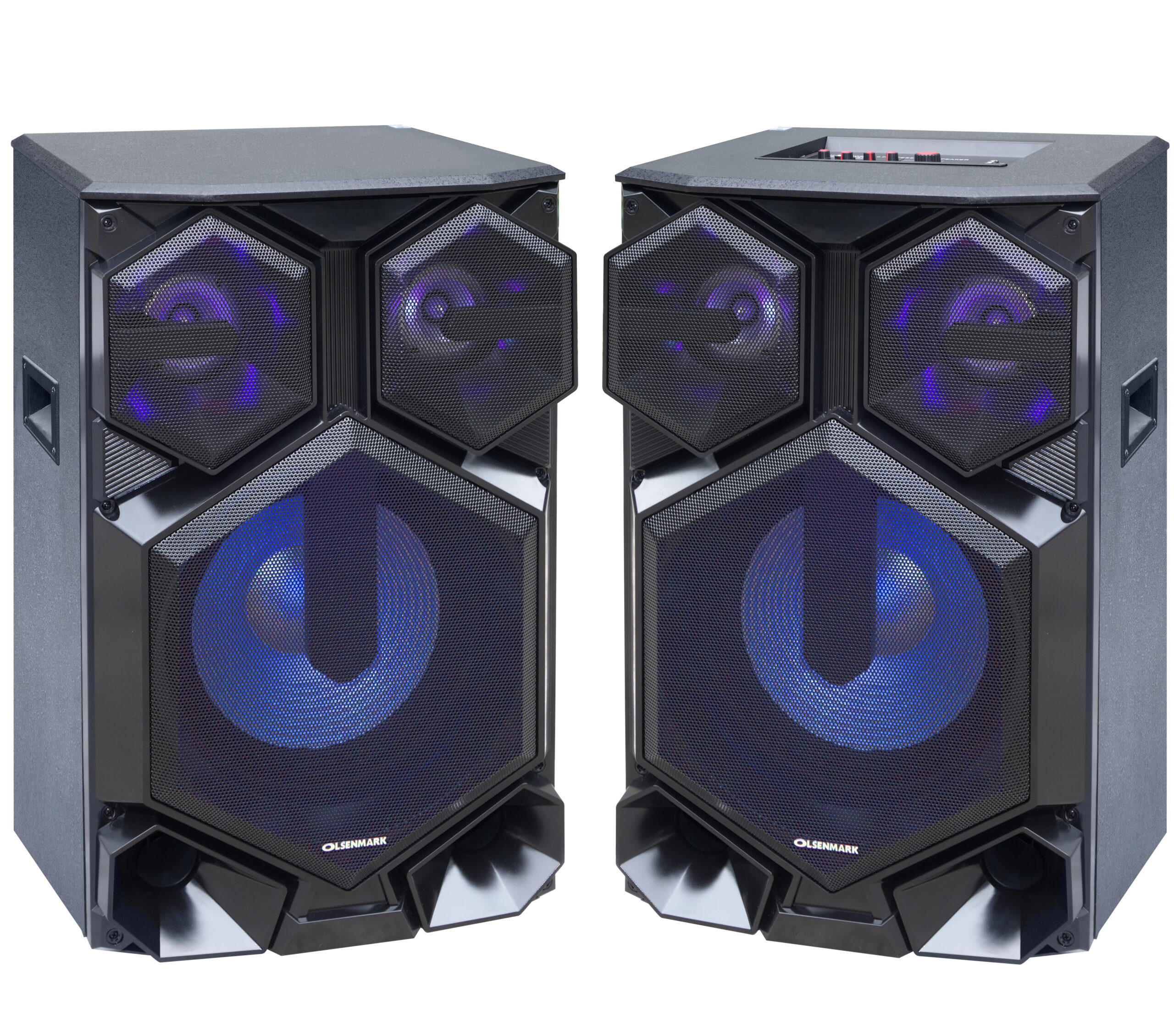 Olsenmark High Power 2.0 Professional Speaker - Multimedia Speaker ...