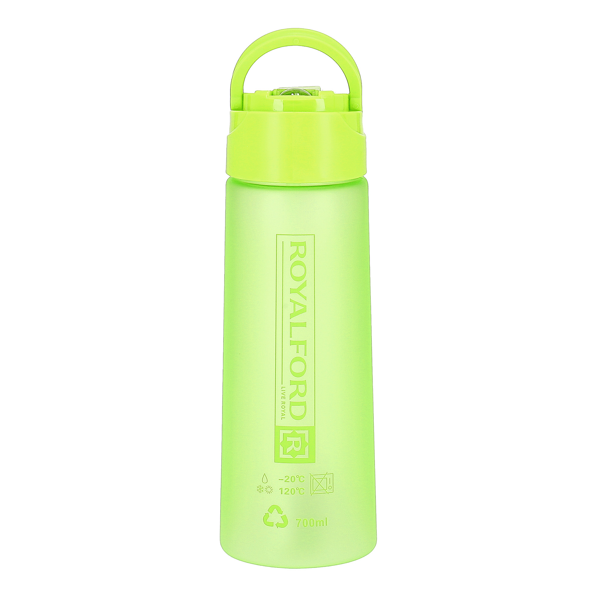 اطلب مطارة ماء بلاستيك 700 مل لون أخضر رويال فورد Royalford RF7578GR 700ml Water Bottle ...