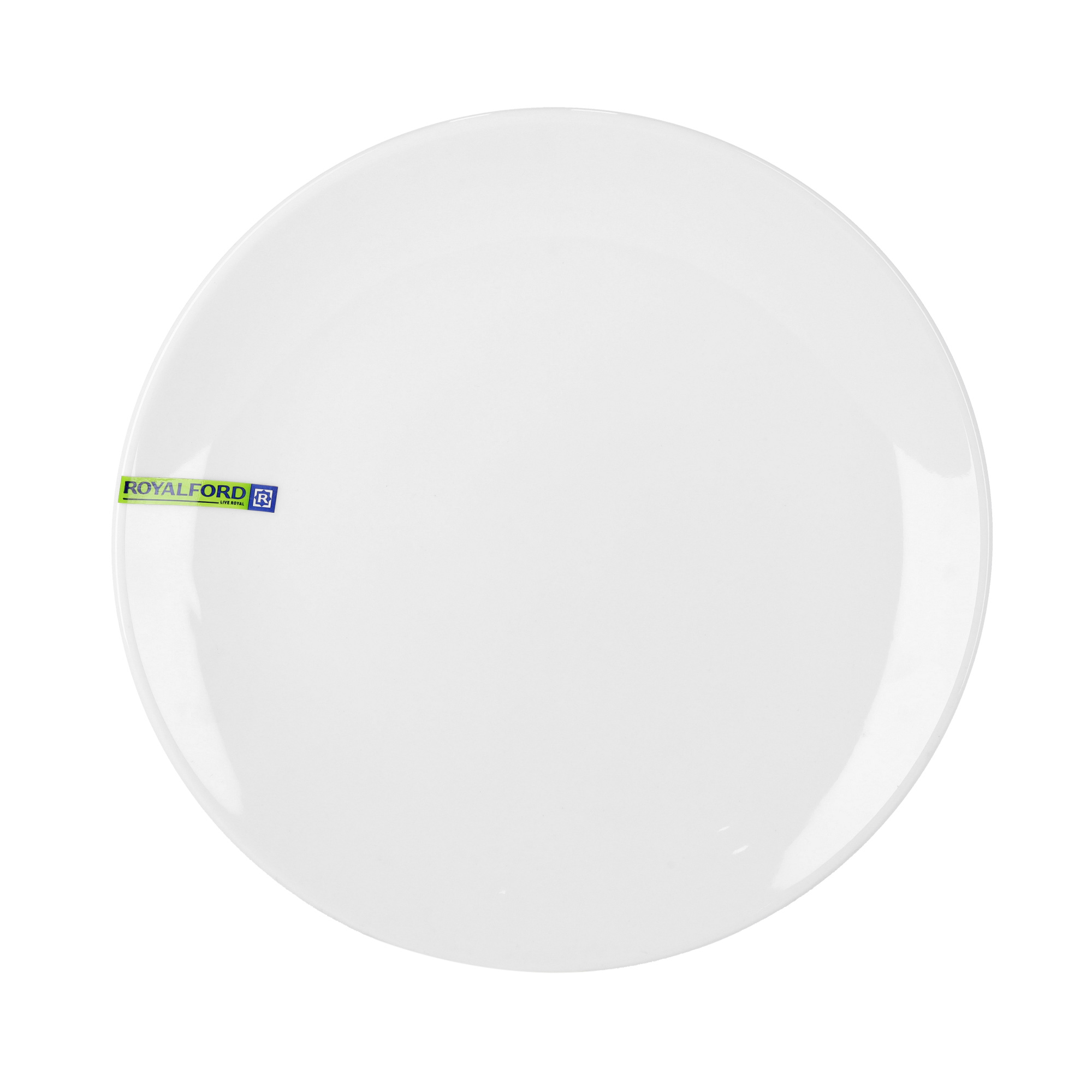 Order Royalford Porcelain Magnesia Dinner Plate, 10 Inch Now! | Jomla.ae