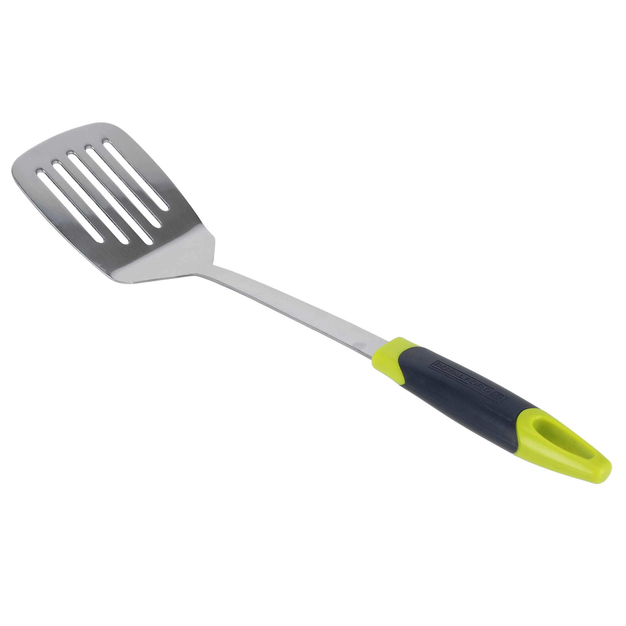 Royalford Stainless Steel Slotted Turner With Abs Handle - Fish Slice ...