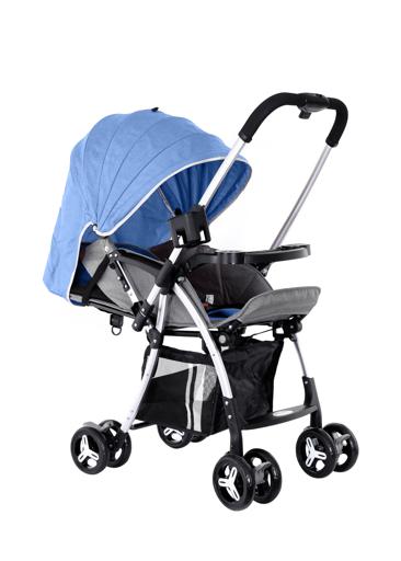 Order Baby Plus Blue Stroller Cum Pram, 0-36 M Now! | Jomla.ae