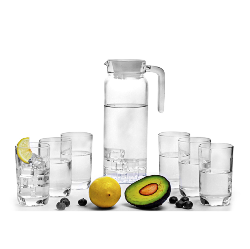 Order Royalford Glass Cool Water Set, 7pieces Now! | Jomla.ae