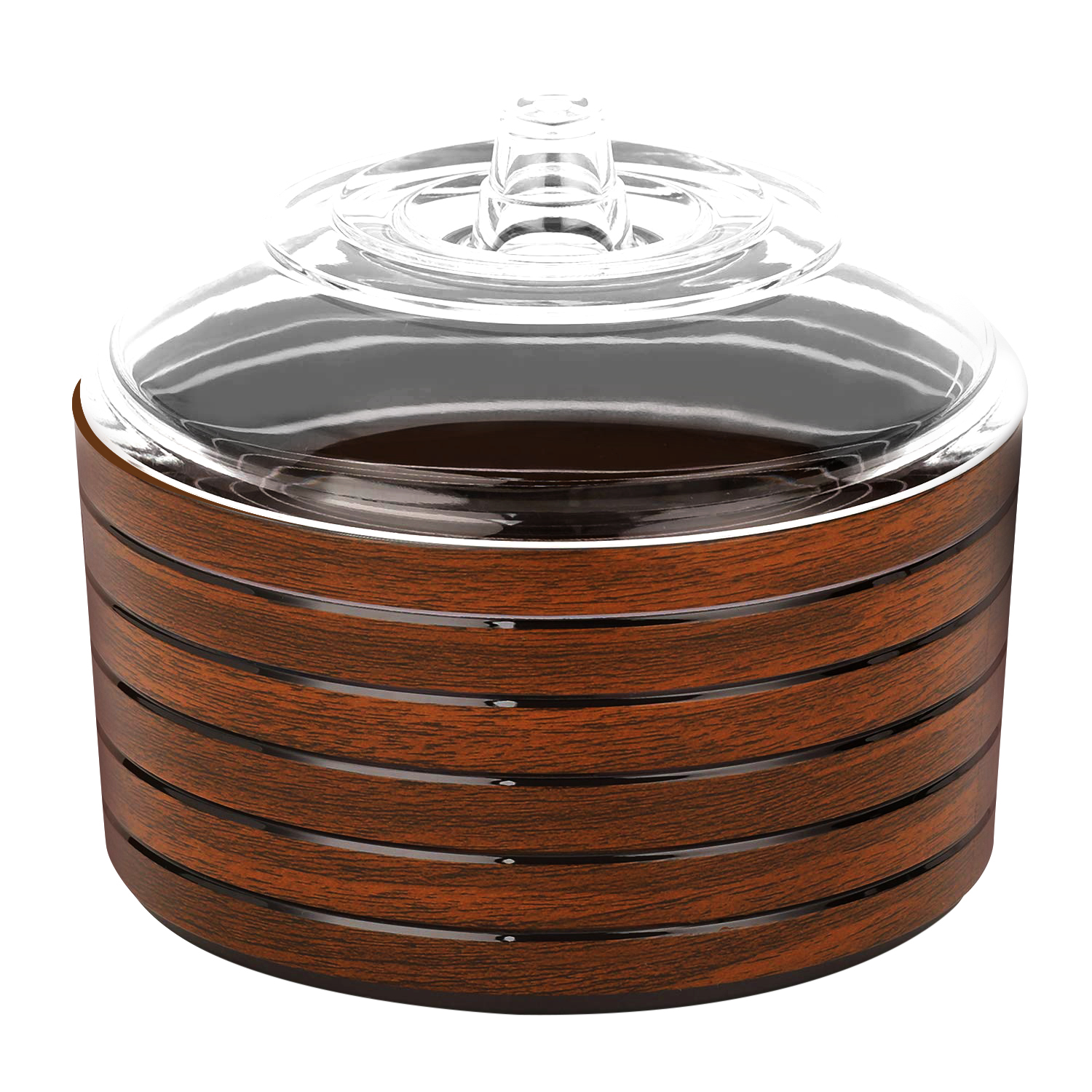 Order Royalford Cherry Wood Acrylic Candy Pot 920ml, Lightweight ...