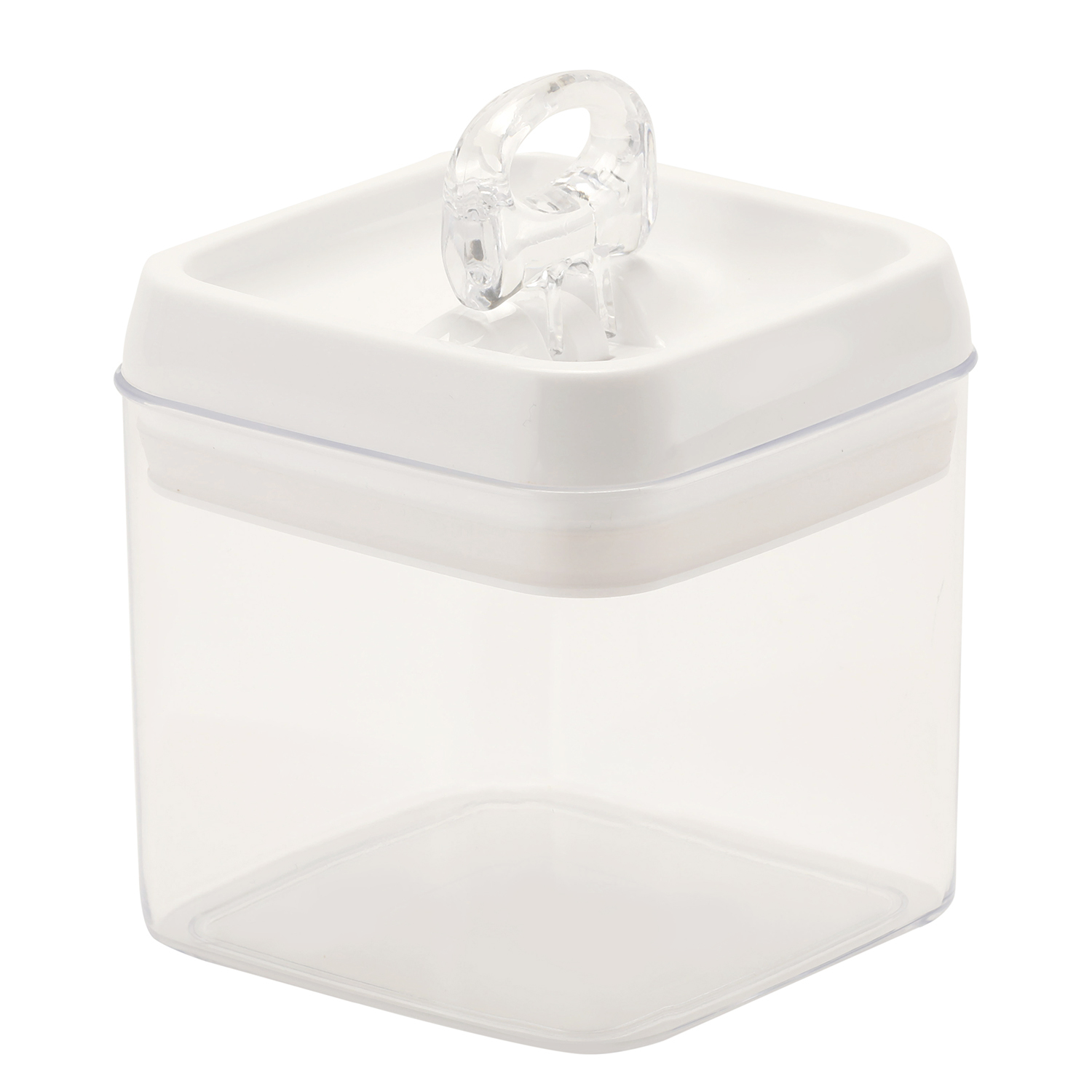 Royalford Recipient Canister 0.5L/Square, High-Quality Kitchen Storage ...